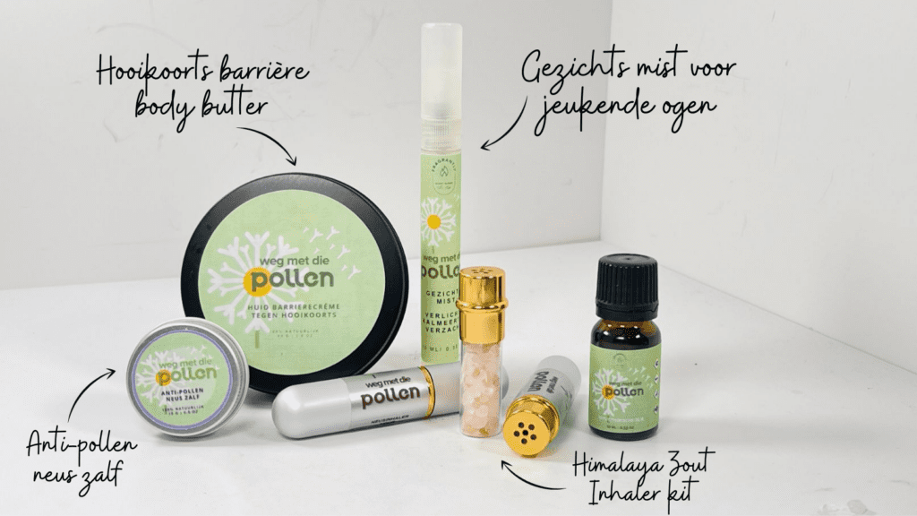 Weg met die Pollen set - complete set tegen pollen - Fragrantly